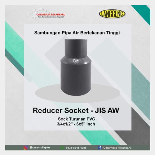 Jual Reducer Socket R 1 1/4 x 3/4" Vlok Sok Operan JIS AW Fitting PVC ...