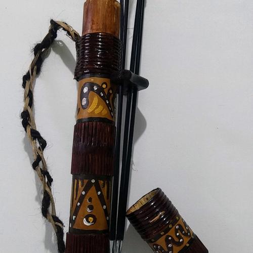 Promo busur panah tradisional khas dayak cocok buat pemula full set ...