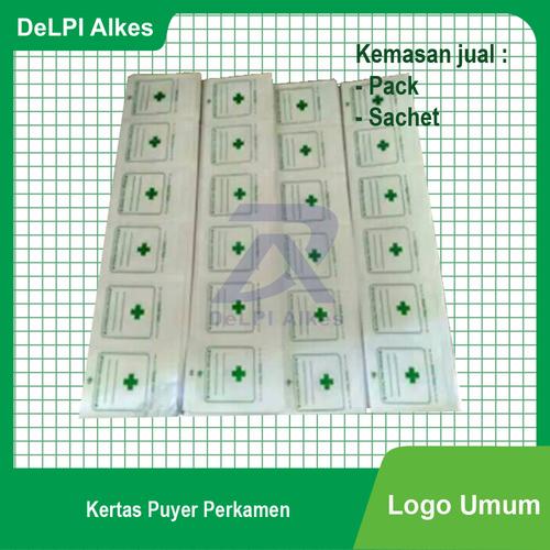 Jual Kertas Puyer Perkamen Bungkus Obat Logo Kesehatan Umum - PACK ...