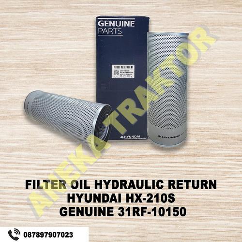 Jual FILTER OIL HYDRAULIC RETURN HYUNDAI HX-210S HX210S 31RF-10150 - GENUINE - Kota Denpasar ...