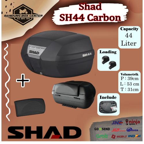 Jual Box Motor Box Shad SH44 Box Touring Shad SH 44 Carbon - Box ...