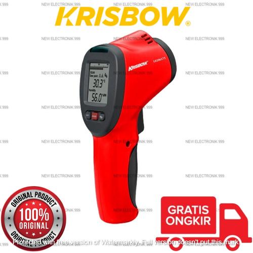 Jual Krisbow Termometer Infra Red Dengan Dew Point -50-400°c 10206573 ...