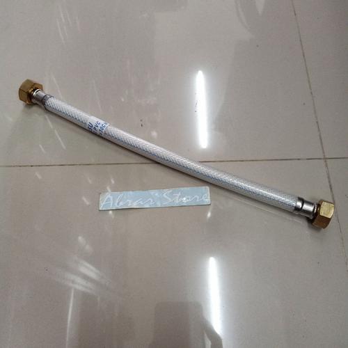 Jual SELANG FLEXIBLE HONSU, SELANG PVC F 1/2xF1/2x30cm/SELANG KLOSET ...