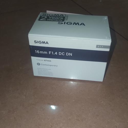 Jual Sigma 16mm F/1.4 DC DN Contemporary For Fujifilm X New - Jakarta ...
