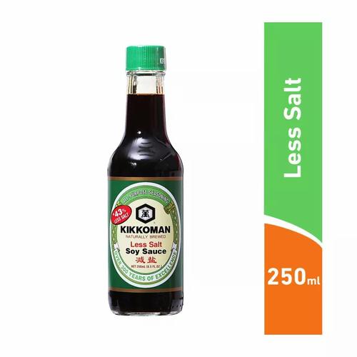 Jual Kikkoman Less Salt Soy Sauce 250ml - Kota Tanjung Pinang - GOLD ...