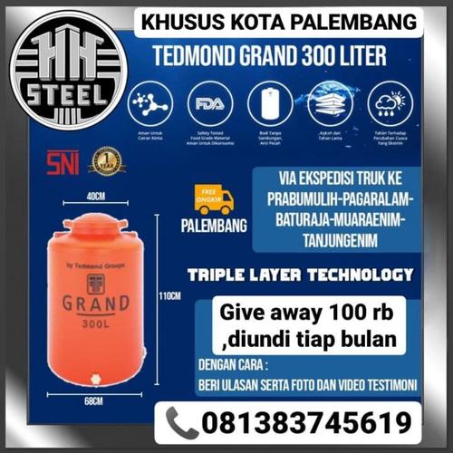 Jual Tangki tanki Tandon Toren air Tedmon Tedmond Grand SNI 1200 Liter ...