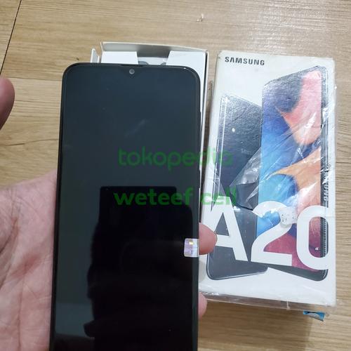 Jual SAMSUNG GALAXY A20 DUAL SIM RAM 3/32GB SECOND FULLSET NO MINUS ...