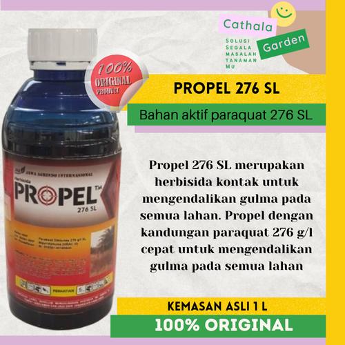Jual PROPEL 276 SL KEMASAN 1LITER | HERBISIDA PEMBASMI GULMA KONTAK PARAKUA - Kota Malang ...