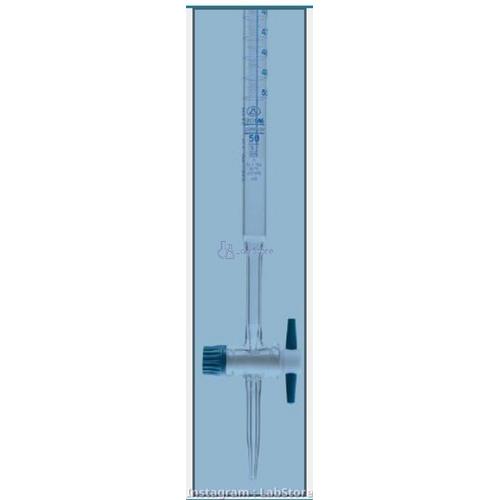 Jual Burette Straight Class AS PTFE Buret Lurus Teflon 50 ml Clear ...