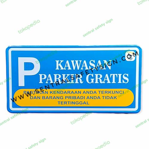 Jual Rambu Parkir Gratis Custom Bebas - Jakarta Barat - sentral safety ...