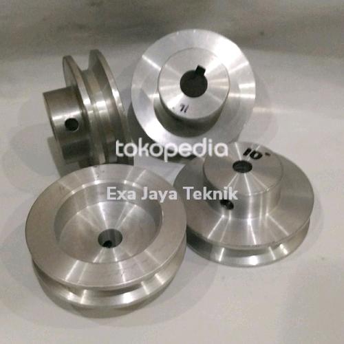 Jual Pulley pully A1 - 3 inch as 17 18 19 20 22 24 25 mm pully ...