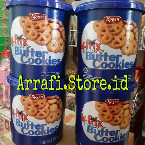 Jual K-Fox Butter Cookies Kogen 300gr PCS butter cookies kogen 300 gr ...