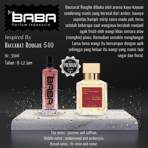 Jual baccarat rouge 540 by BABA parfume - Kab. Tangerang - Razea store ...