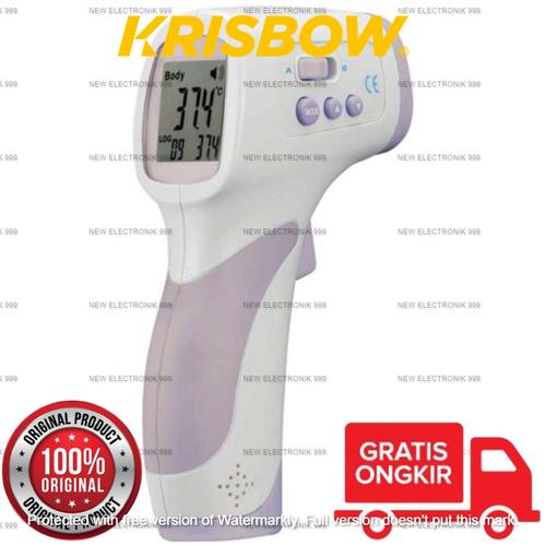 Jual Krisbow Termometer Infrared 32-42.5°c KW0600560 2 IN 1 THERMOMETER ...