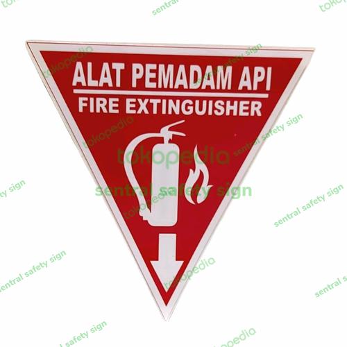 Jual Sticker APAR - Jakarta Barat - SENTRAL SAFETY SIGN | Tokopedia
