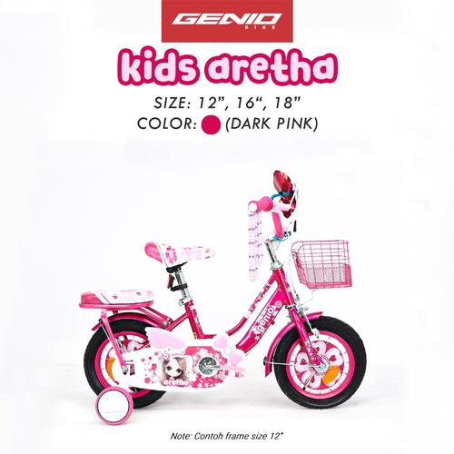 Jual Sepeda Anak Cewek Keranjang CTB Genio Kids Aretha By United ...