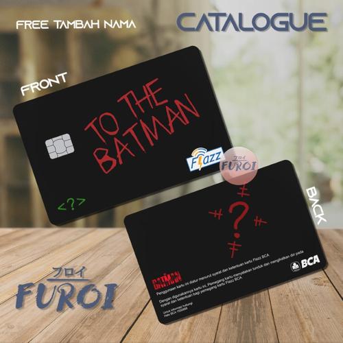 Jual Custom Flazz BCA | Custom Emoney Mandiri | The Batman | Riddler ...