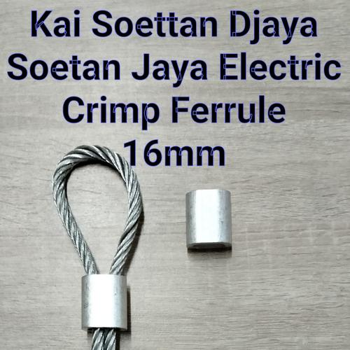 Jual crimp Ferrule 16mm / skun ferrule 16mm / ferrule 16mm aluminium ...