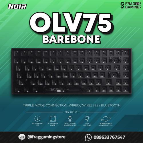 Jual Noir OLV75 Barebone - 75% Wireless Custom Mechanical Gaming ...