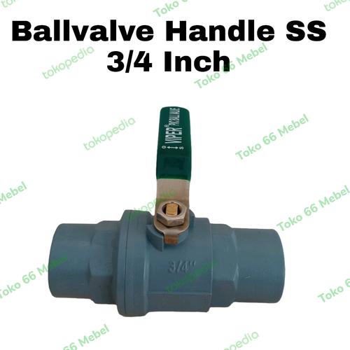 Jual Stop Kran Gagang Stainless 3/4 inch Ball Valve Gagang Besi - Kab. Pati - TB SINAR USAHA ...