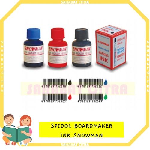 Jual REFILL SPIDOL BOARDMAKER/ NON PERMANENT SNOWMAN 白板墨水 - Kab ...