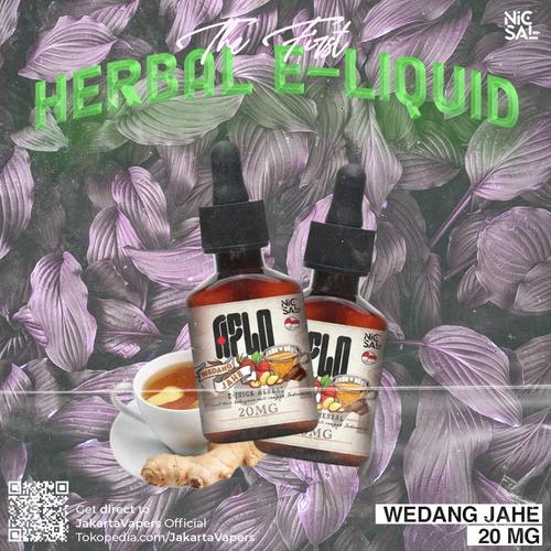 Jual MOVI Aflo Wedang Jahe E-Juice Herbal Salt Nic 30ML by MOVI ...