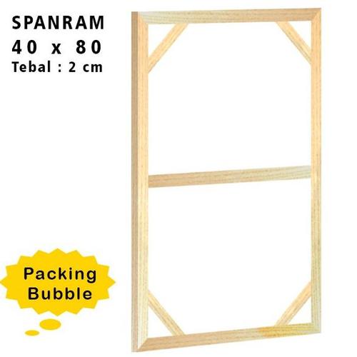 Jual Spanram Kayu 40x80 cm Rangka Frame 80x40 cm - Kota Bogor - Warung ...