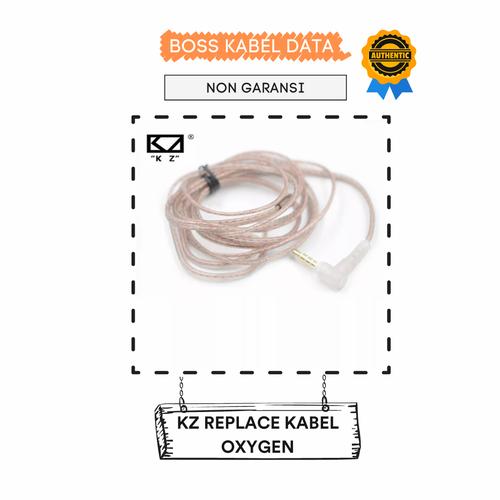 Jual Kz High Purity Oxygen Free Copper Flat Upgrade Cable Replace ...