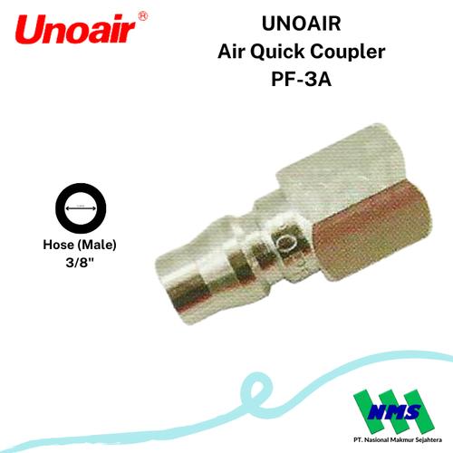 Jual Air Quick Coupler Sambungan Selang Kompresor UNOAIR PF-3A ...