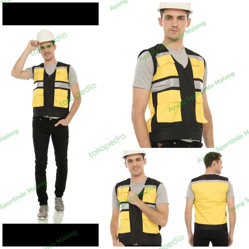 Jual Rompi Safety Vest Lapangan, Bandara, Tambang, Proyek, Security ...
