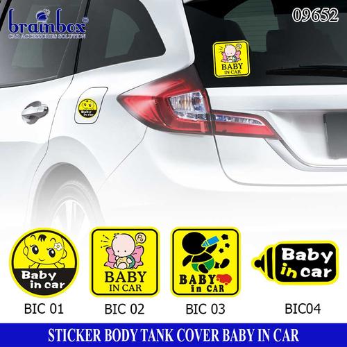 Jual Stiker Baby In Car Sticker Tank Cover Body Kaca Mobil Tempelan ...