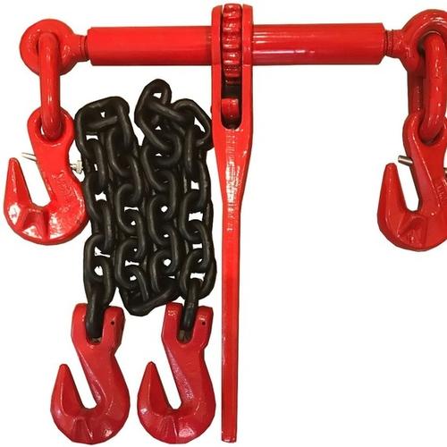 Jual Chain Lashing SET / Load Binder + Rantai 10mm + 2pc Hook ⅜ - 8 ...