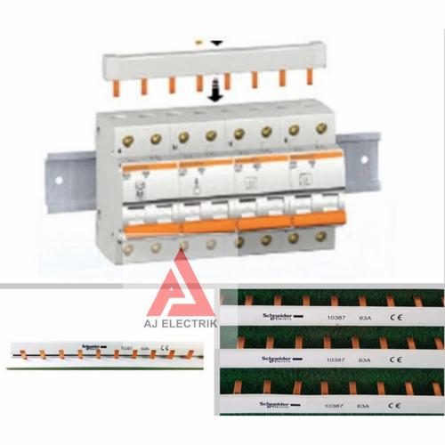 Jual Schneider Busbar Sisir 3Phase 12Modul EZ9XPH312 / Rail Sisir ...