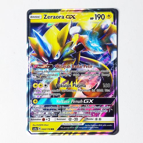 Jual Zeraora GX RR 068/178 AS4a - Kartu Pokemon Indonesia - Jakarta ...