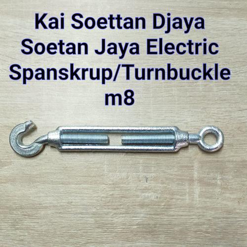 Jual turnbuckle 8mm / spanskrup 8mm / turnbuckle m8 / spanskrup m8 ...