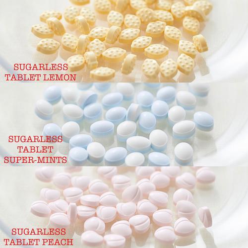 Jual Sugarless Tablets Lemon Peach Supermint Yuzu Kinkan Candy Permen ...
