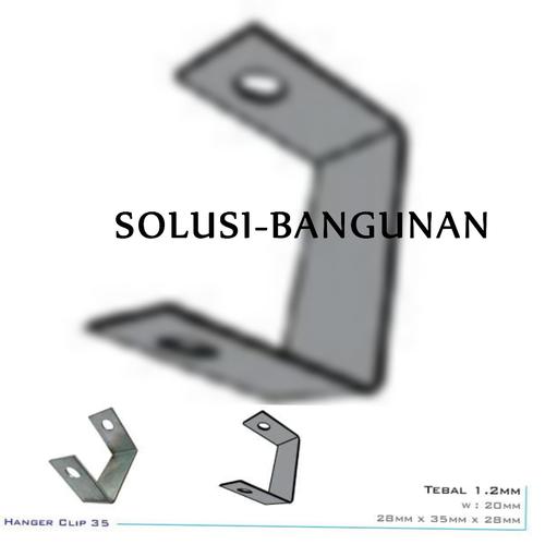 Jual U CLAMP / HANGER CLIP / U CLAM 35/ U KLEM - Kab. Bekasi - Solusi ...