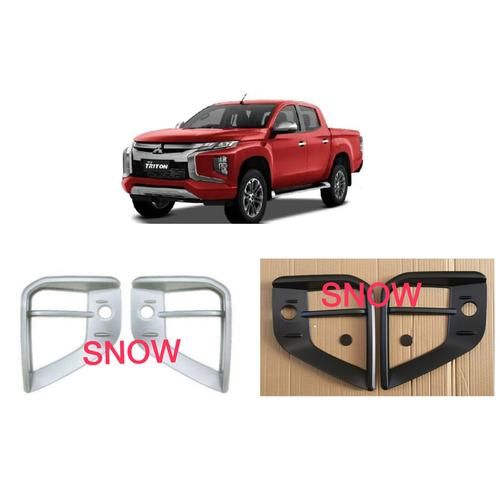 Jual Garnish Lampu Depan Bawah All New Triton 2019 2021 2022 Hitam Chrome - Jakarta Pusat - Snow ...