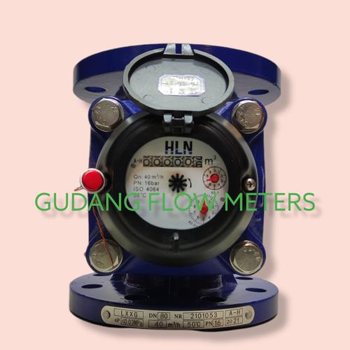 Jual Flow meter air limbah merk HLN 3 inch DN50mm | water meter 3" PN16 ...