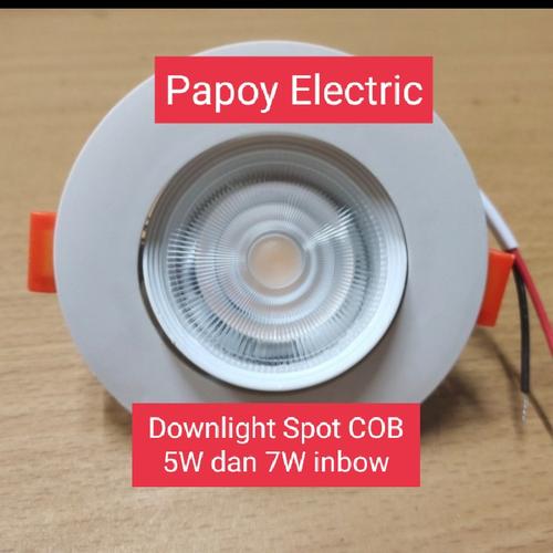 Jual Lampu Downlight Inbow Led Spot Sorot 7W/7Watt 7 W SpotLight COB ...