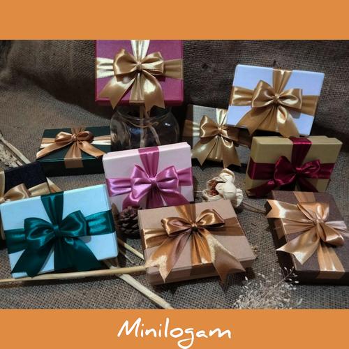 Jual kotak kado kecil logam mulia , box mini ,lm ,hadiah ,hampers ...