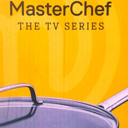 Jual Fry Pan Masterchef Stainless Steel Cookware 28Cm With Glass Lid ...