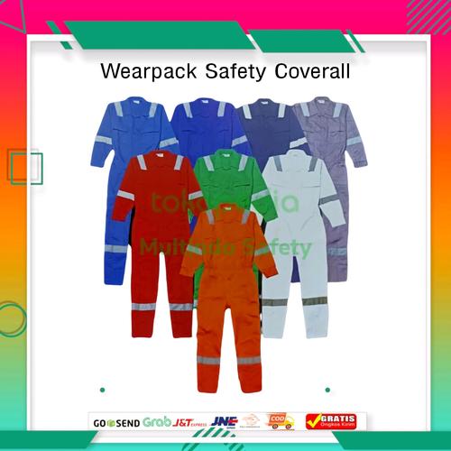 Jual Wearpack Safety Coverall American Drill / Wearpack Safety Terusan ...