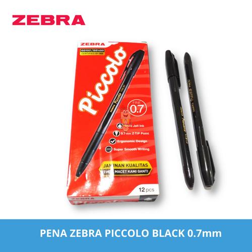 Jual Pena / Pulpen Zebra Piccolo 0.5mm Black / Hitam Semi Gel - Kota ...