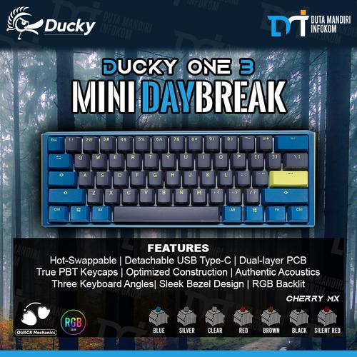 Jual Ducky One 3 Mini DayBreak - Hotswap 60% RGB Mechanical Gaming ...
