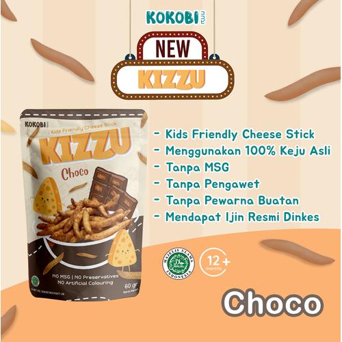 Jual Kokobi KIZZU - Choco - Kids Cheese Stick - Stik Keju Snack Anak ...
