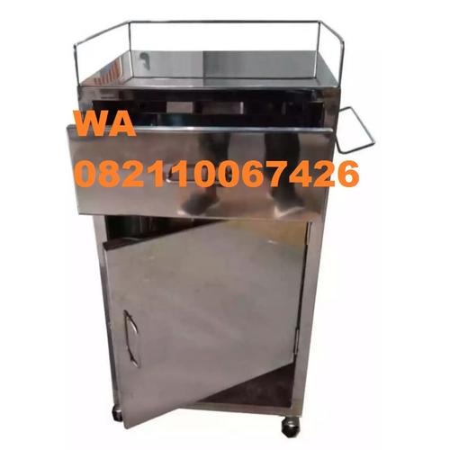 Jual Trolley Troli Stainless Steel Rumah Sakit Laboratorium - Kota ...