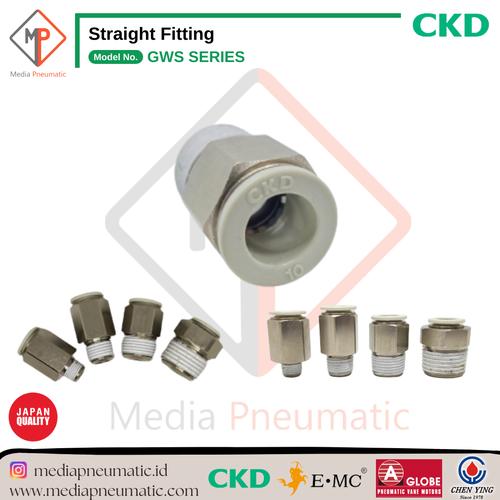 Jual Straight Fitting GW Series GWS for Tubing 4MM CKD MP - Jakarta ...