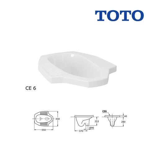 Jual Kloset Jongkok Toto CE6 Lantai 2 Lantai Atas ORI - Kota Bandung ...