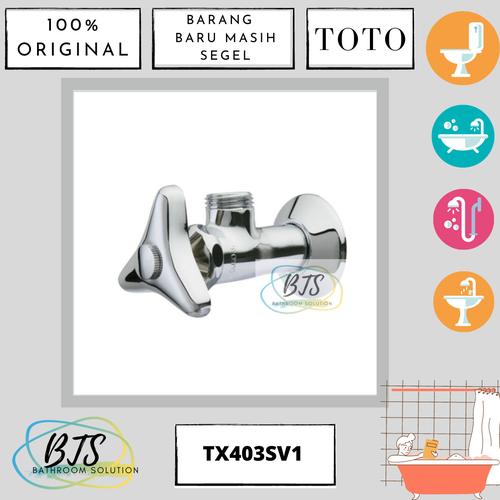 Jual Stop kran TOTO TX403SV1 / TX 403 SV1 / stop valve untuk TX403S ...